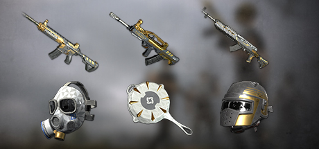 PUBG Steam皮肤账号：PCS1竞猜套装3款武器+平底锅+2头盔 |cdkey|激活码|兑换码|充值卡|游戏账号 - IGXE电竞饰品交易平台