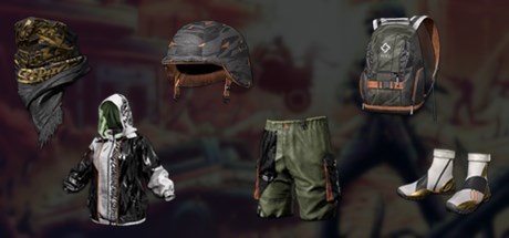 PUBG Steam账号（不是CDK）：PCS2大合集套装+镀金镀银套装+改名卡+PCS1竞猜套装3个武器+全明星T恤+黑白红黄紫T恤 ...